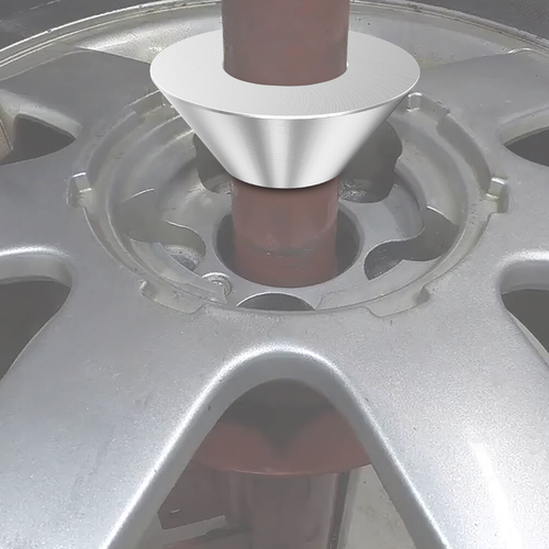 For Car Truck 3.75" WHEEL Tire Changer Billet Aluminum Centering Cone ...