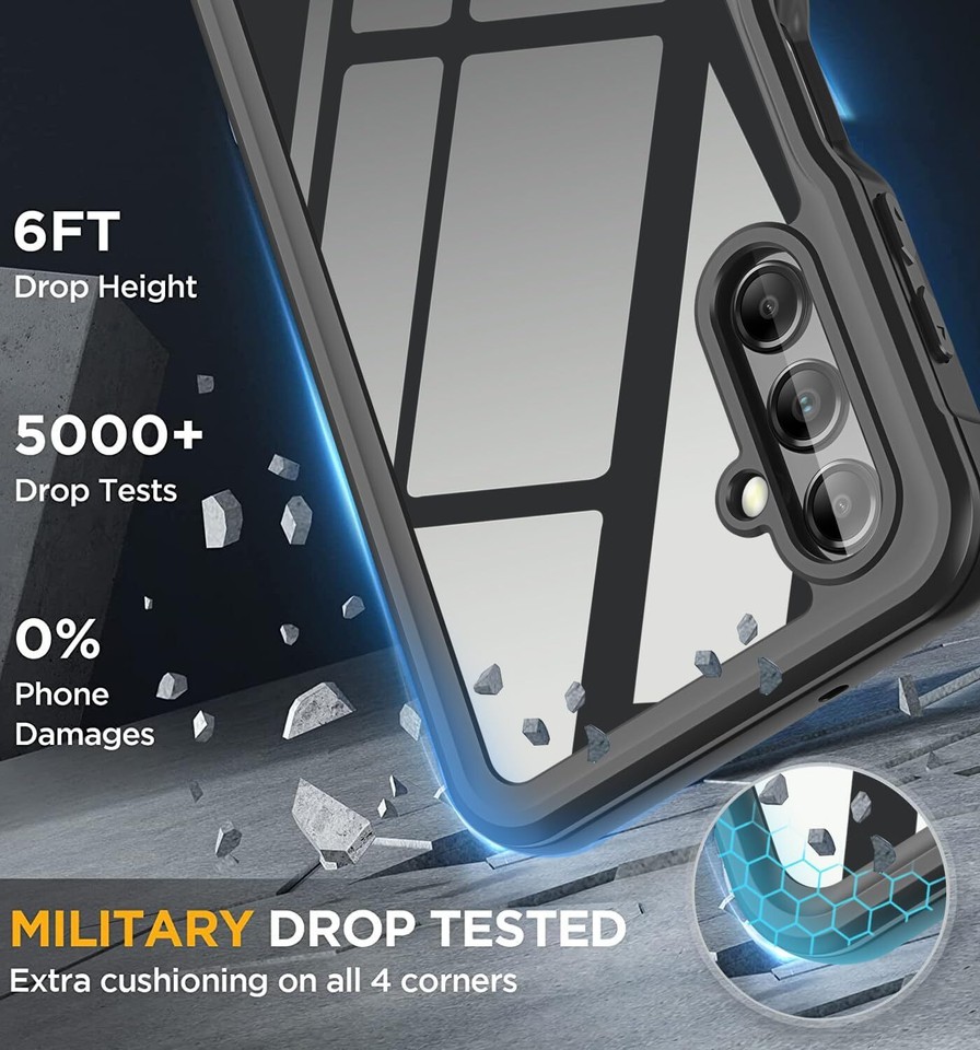 For Samsung Galaxy A14 5G Case Waterproof Shockproof Heavy Duty Rugged ...