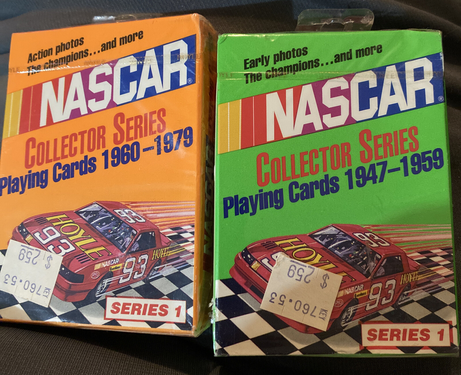 Lot of 2 Series 1 Nascar Collector Series Playing Cards | eBay