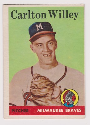 1958 Topps - Carl Willey #407 (RC) | eBay