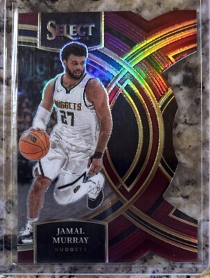 2023-24 Select Jamal Murray Premier Maroon Prizm Die Cut #d 033/175 ...