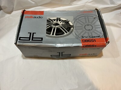 Pair Dual Electronics DMP66 Marine Speakears 6.5" 60W 4 ohms (yellow ...