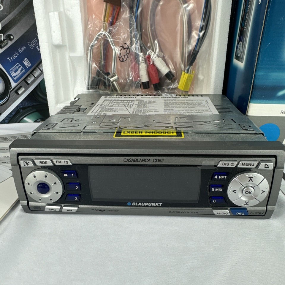 Blaupunkt Casablanca CD52 - In car radio stereo CD player New In Box | eBay