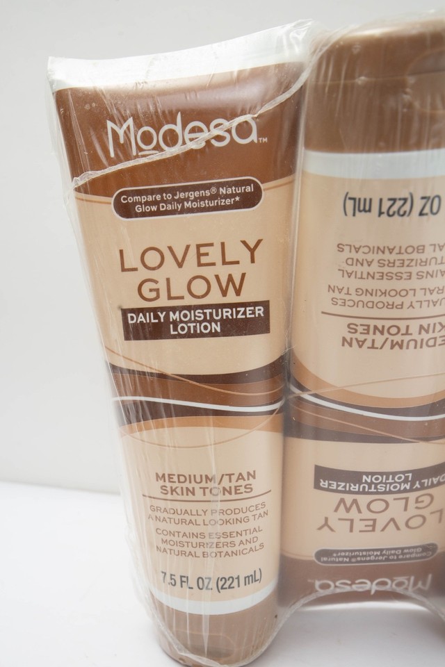 Modesa Lovely Glow Daily Moisturizer Lotion Medium / Tan Skin Tones Lot ...