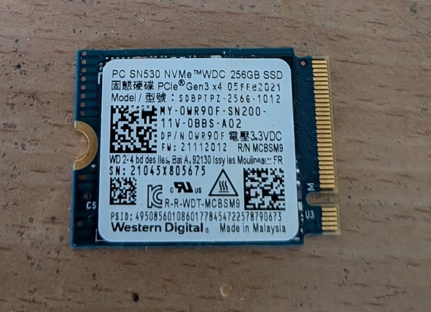 Western Digital PC SN530 NVMe MWDC 256GB SSD | eBay UK