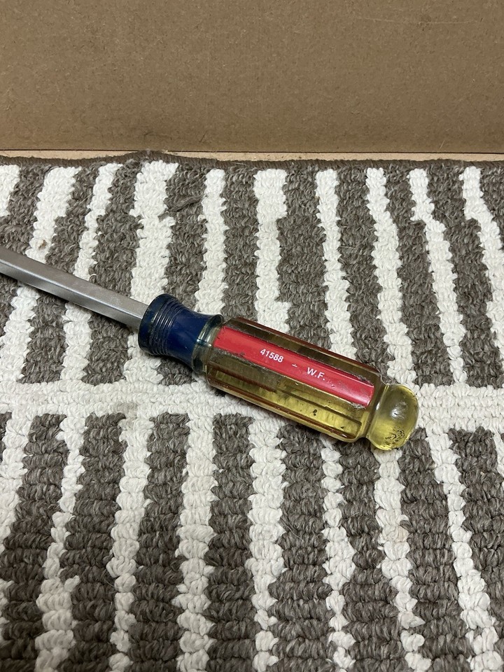 Vintage Craftsman 41588 WF 3/8 Forged USA Flathead Screwdriver 16” | eBay