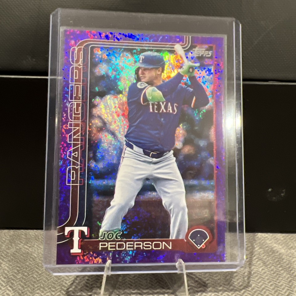 2025 Topps Update Joc Pederson (#US125) - Purple Holo Foil (68/250) | eBay