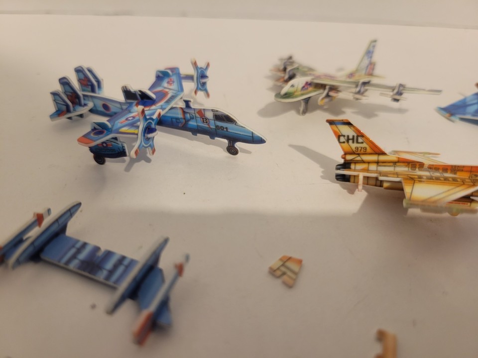 Vintage Five Piece Lot Mini Jets Plastic Models | eBay
