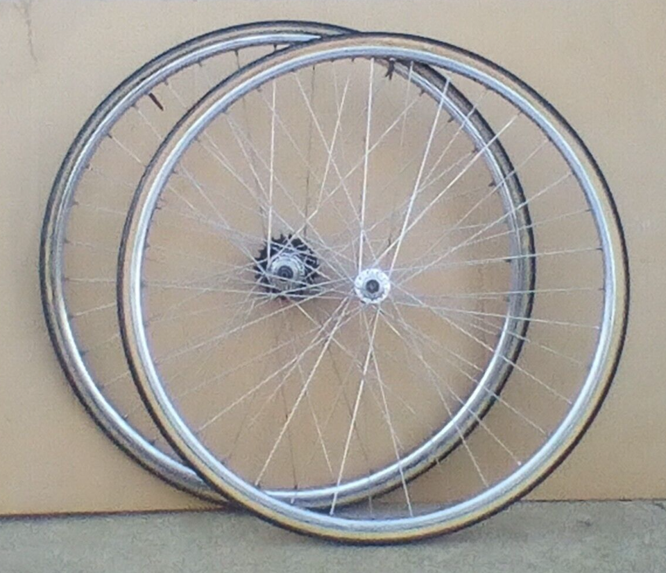 DuraAce EX wheels 5-spd uniglide cassette 100/120mm Rigida rims Avocet ...