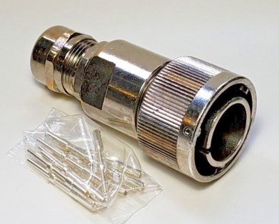 ITT Cannon Straight Connector - 10 PIN Bayonet Mount - FREE SHIPPING ...