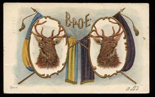 BPOE Elks Club Lodge 1907 Reunion Philadelphia Pennsylvania Postcard | eBay