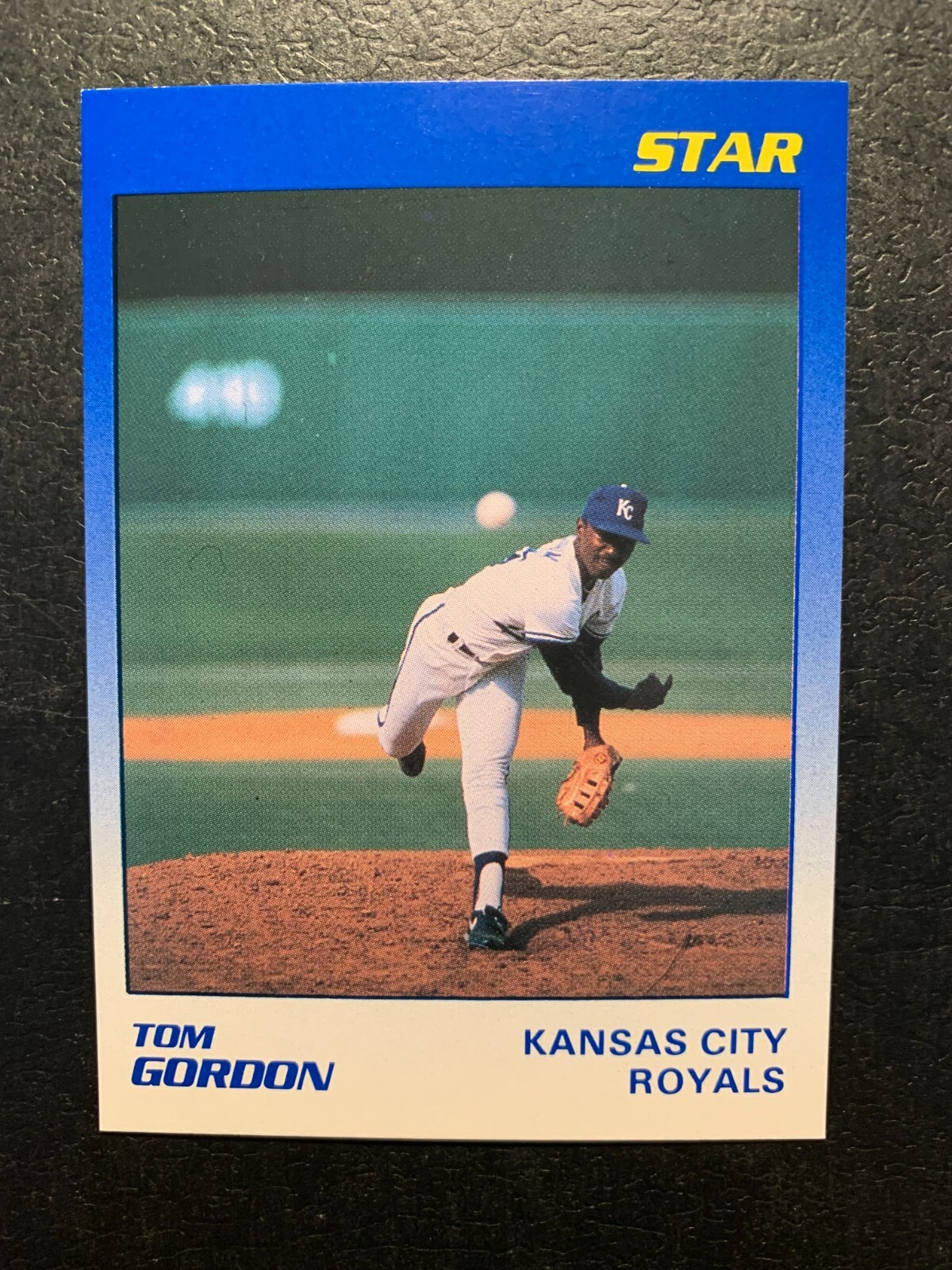 Tom Gordon 1989 STAR COMPANY Pitching Card #10 of 11 KANSAS CITY ROYALS ...
