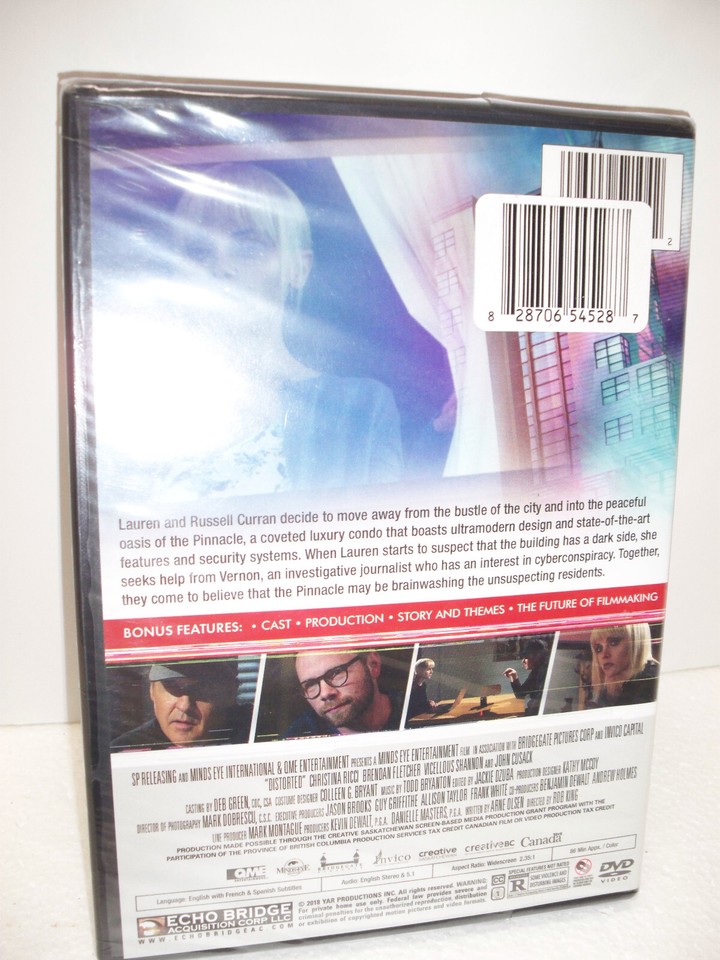 Distorted DVD Christina Ricci John Cusack NEW | eBay