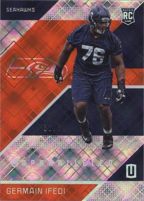 2016 Panini Unparalleled - Rookie Germain Ifedi #164 Orange /99 (RC ...