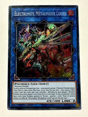 Carte Yu-Gi-Oh - Electrumite Métalphose Lourd - MP18-FR229 - Neuf ...