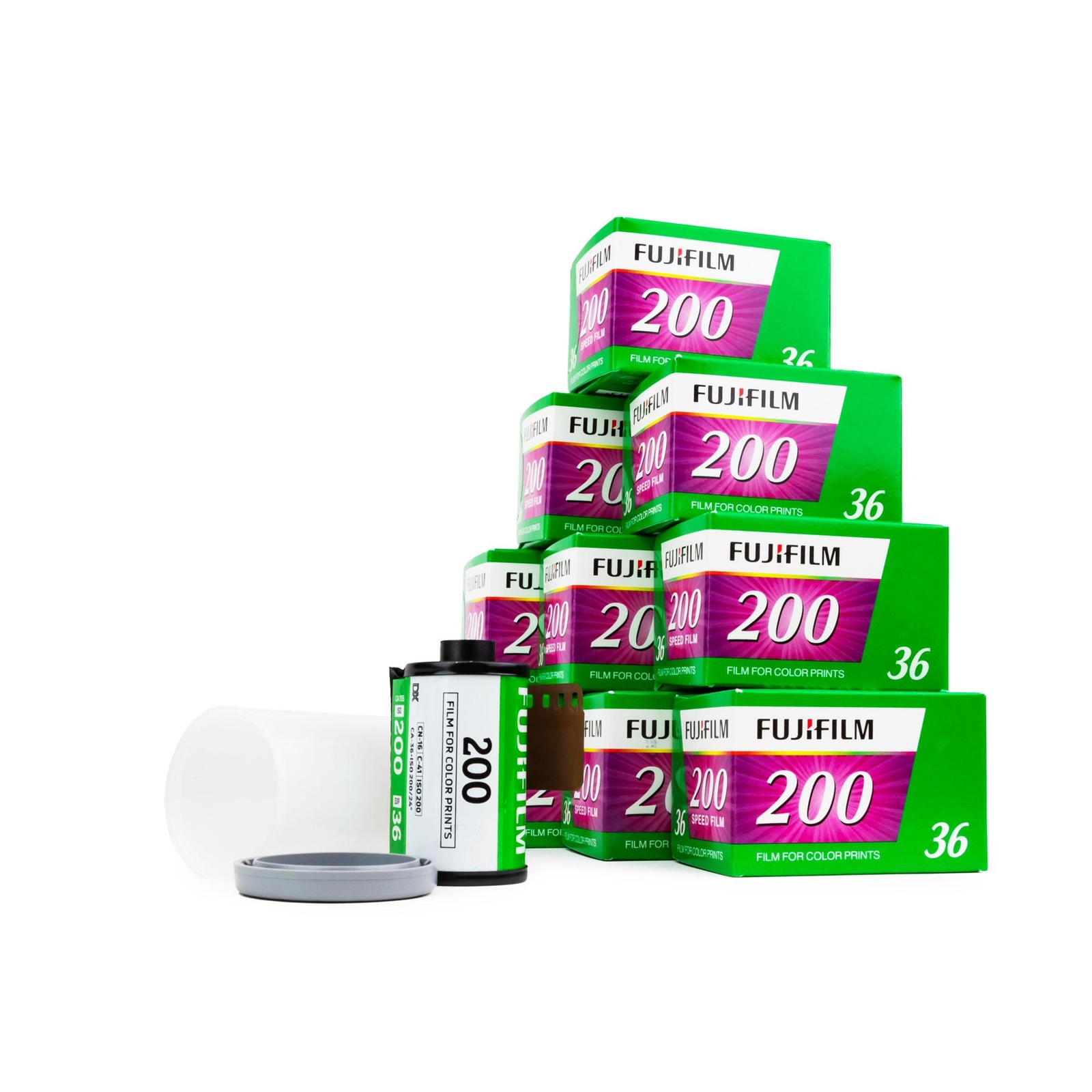 10x Fujifilm Fujicolor C200 135-36 Kleinbildfilm 35mm Farbfilm Color ...