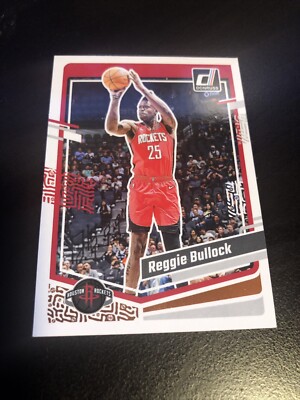 2023-24 Panini Donruss Basketball Base REGGIE BULLOCK #176 Houston ...