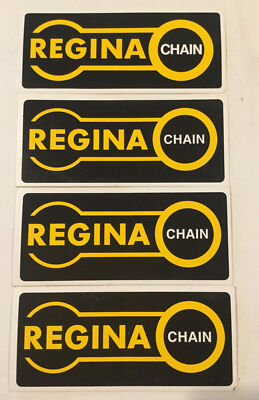 (4) REGINA CHAINS MXYFZ450R RAPTOR 250 350 660 700 BANSHEE DECAL ...