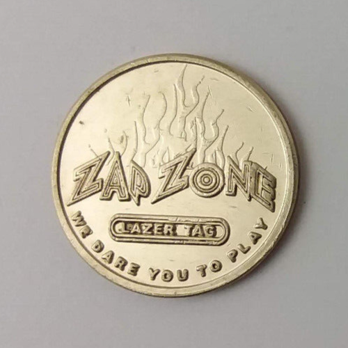 Zap Zone Lazer Tag Michigan Arcade Game Token 24mm | eBay
