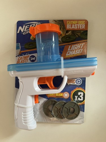 Nerf Cat – Catnip Blaster with 3 Discs for sale online | eBay
