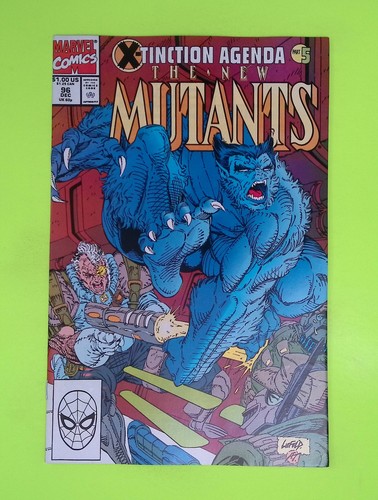 New Mutants #96 Vol. 1 1990 Marvel Comics 1st App High Grade Comic Book ...