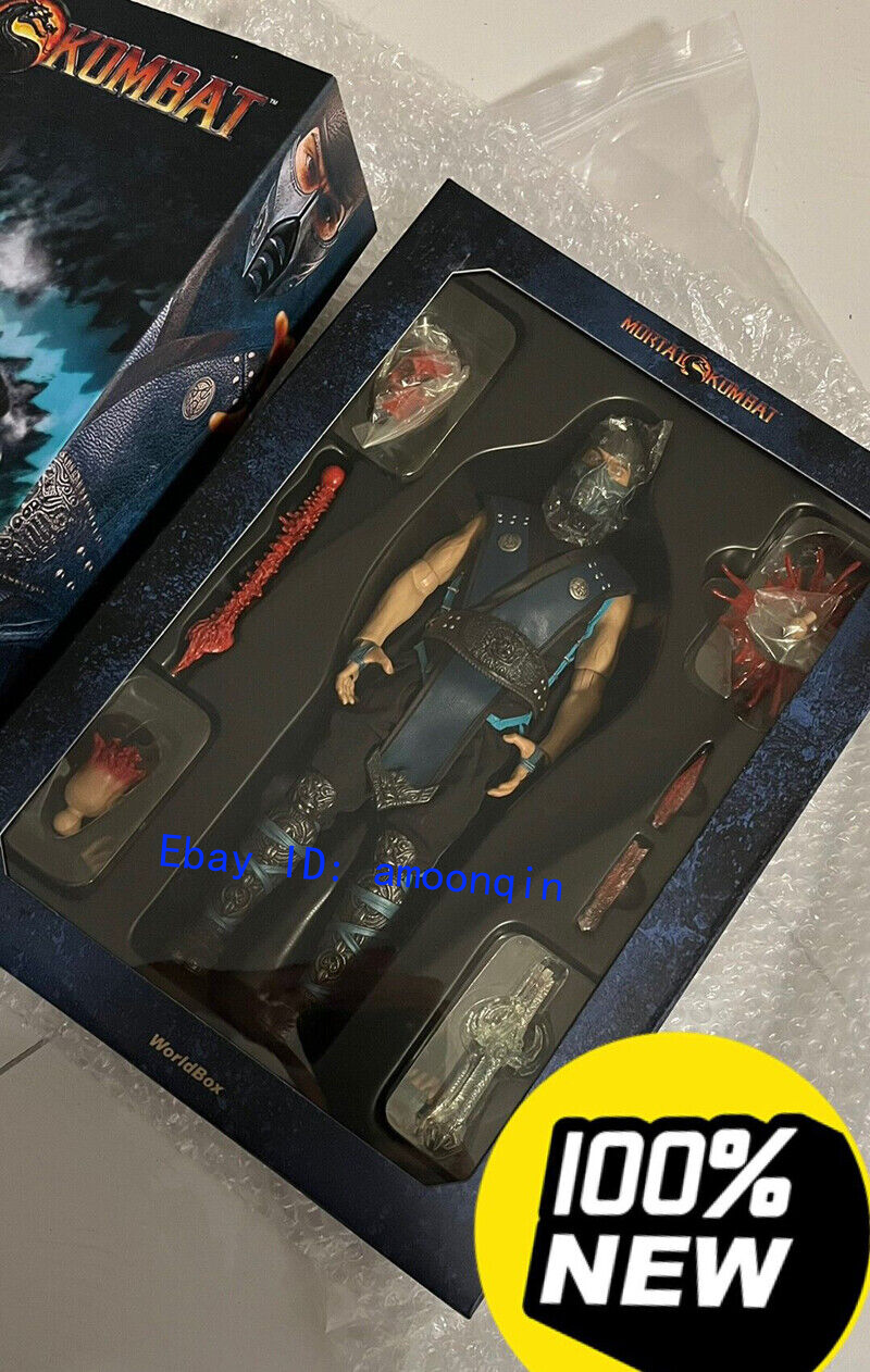 NEW Perfect Worldbox Mortal Combat 11 SUB-ZERO 1/6 Scale 12″ Male ...