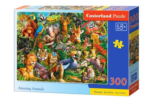 Puzzle 300 elementów. Amazing Animals | eBay