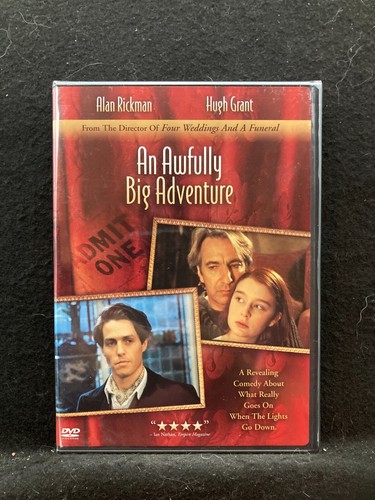 An Awfully Big Adventure (DVD, 2005) Alan Rickman/Hugh Grant NEW ...