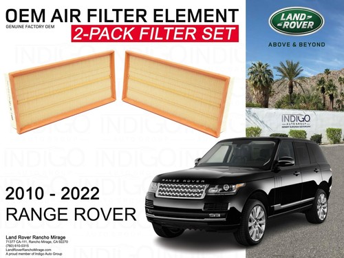 2010-2022 RANGE ROVER GENUINE FACTORY OEM FILTER ELEMENT SET (LR161843 ...
