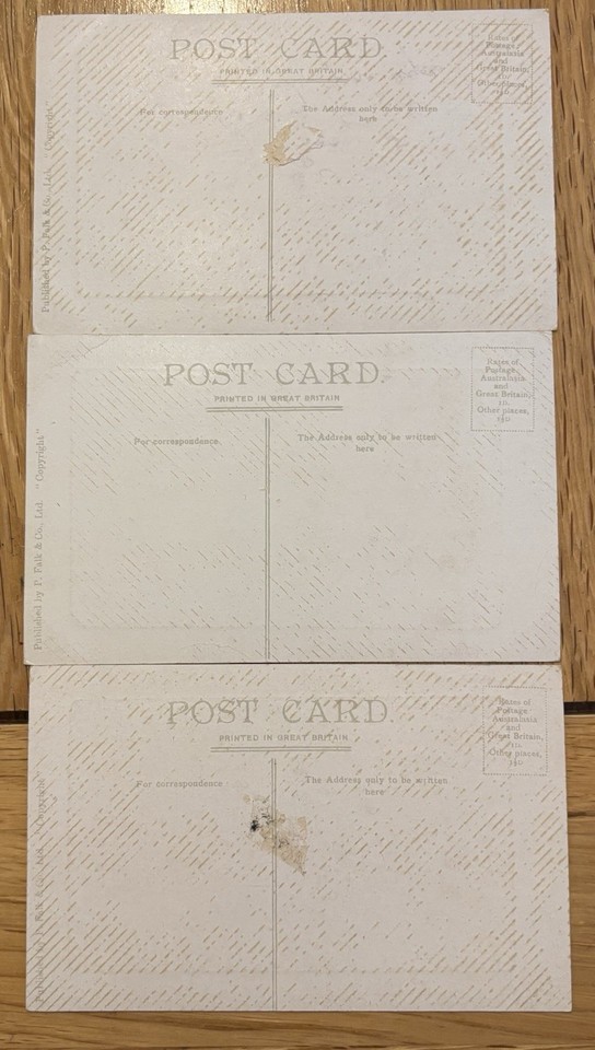 3 Postcards - Kings Park, Queens Gardens, Museum & Art Gallery, Perth ...