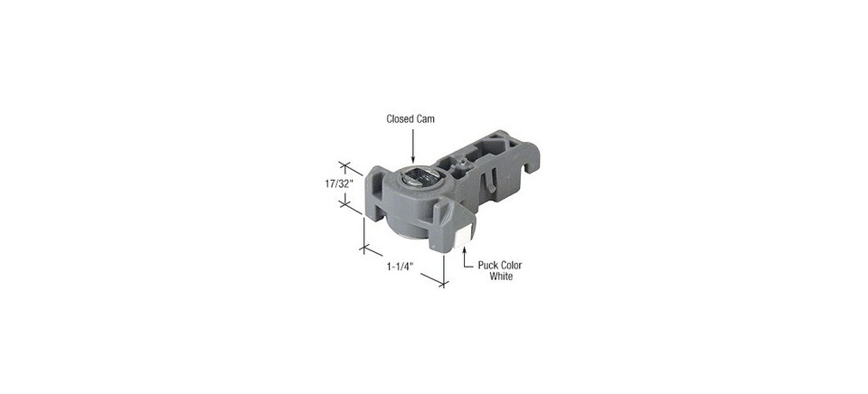 CRL FS266 1-1/4" Pivot Lock Shoe Gray | eBay