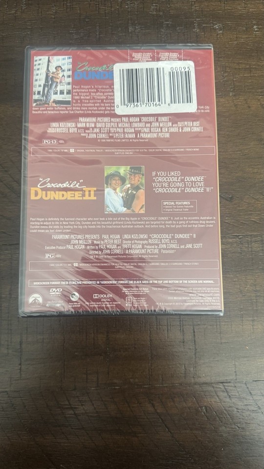 Crocodile Dundee Double Feature DVD Brand New Sealed Original | eBay