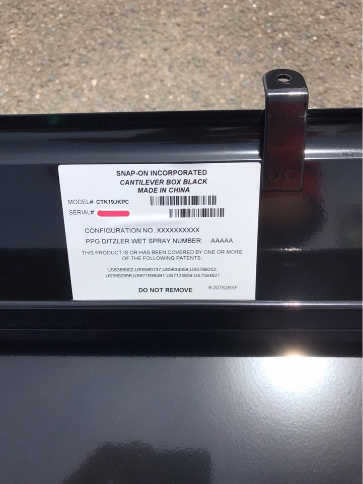 Snap-on Portable Metal Tool Box Carry Case Heavy Duty Mechanic Storage ...