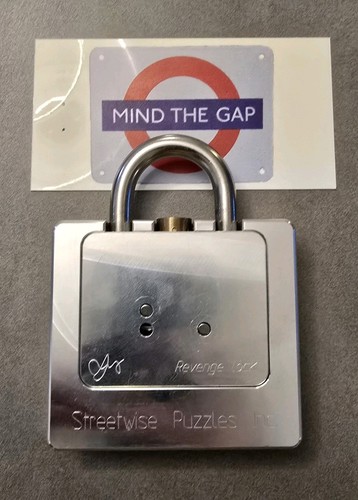 Revenge Lock Puzzle - Luxury Anodised Aluminium Puzzle by Wil Strijbos ...
