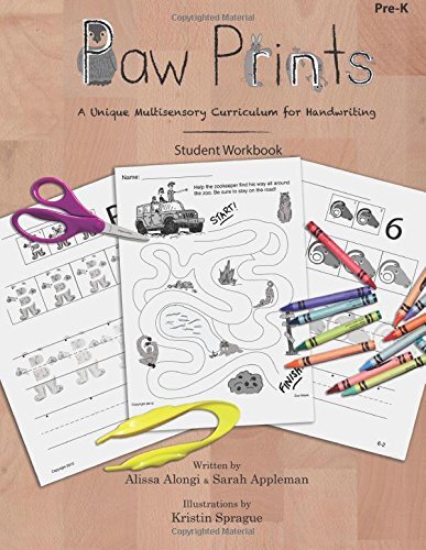 PAW PRINTS STUDENT WORKBOOK PRE-K By Sarah Appleman & Alissa Alongi ...