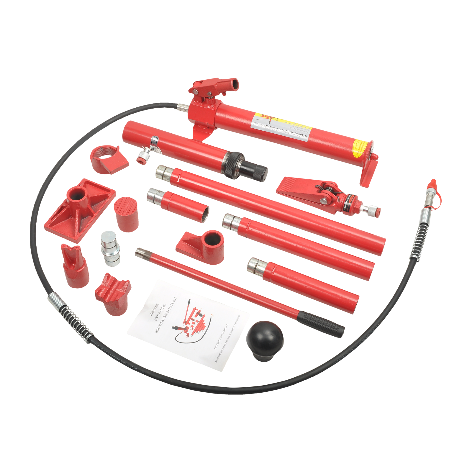 6 10 20 Ton Porta Power Hydraulic Jack Body Frame Repair Kit Tool Lift ...