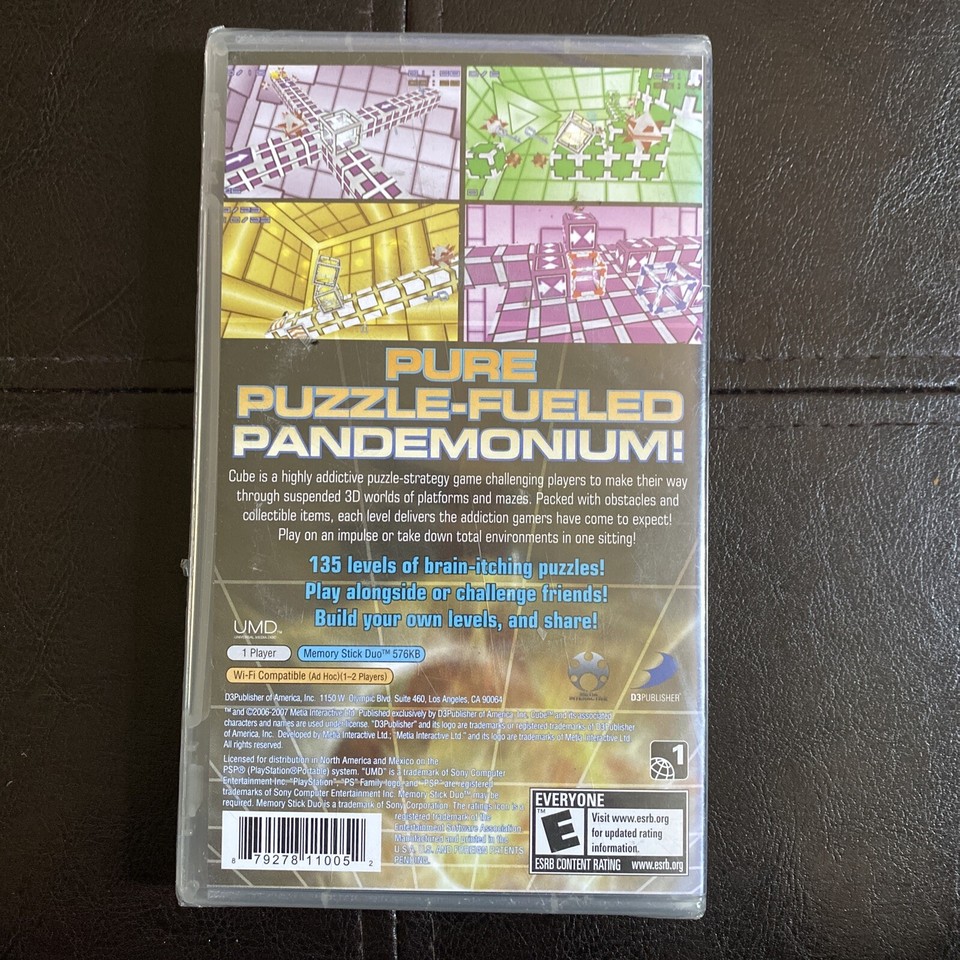 Cube (Sony PSP, 2007) 879278110052| eBay