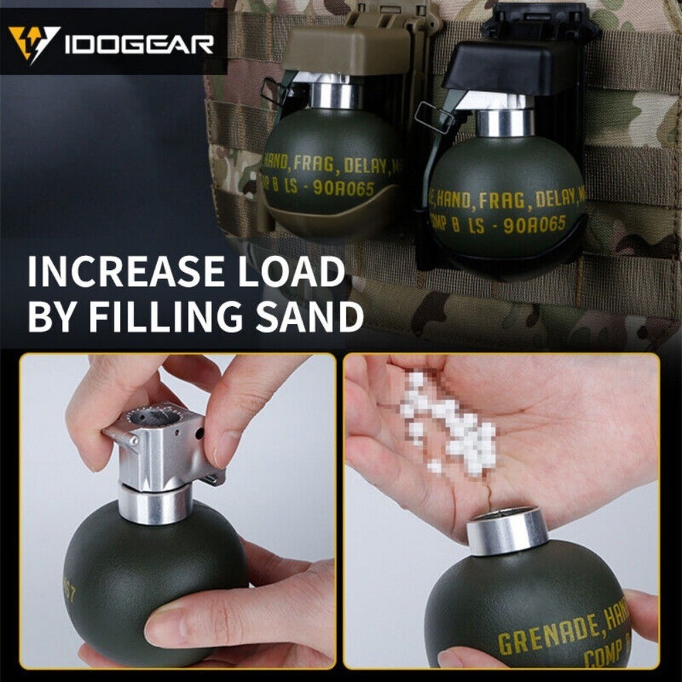 M67 Body Model Dummy Frag Gren Quick Release Stun Army Military Battle ...