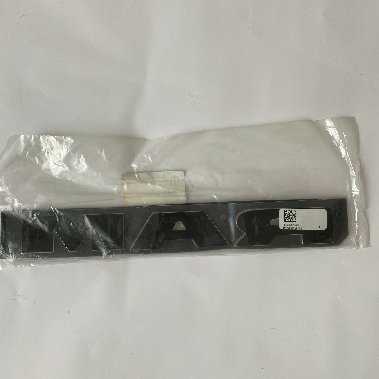 RAM 1500 FRONT DOOR DECAL CHROME NAMEPLATE EMBLEM 68302528AB 2019 ...