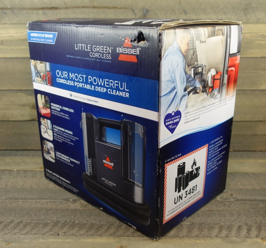 BISSELL - Little Green Portable Deep Cleaner 25V lithium-ion battery ...