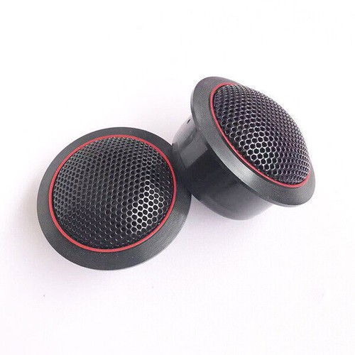 Pair Red Edge Car Tweeter Covers Protective Nets with Base Shells 100% ...