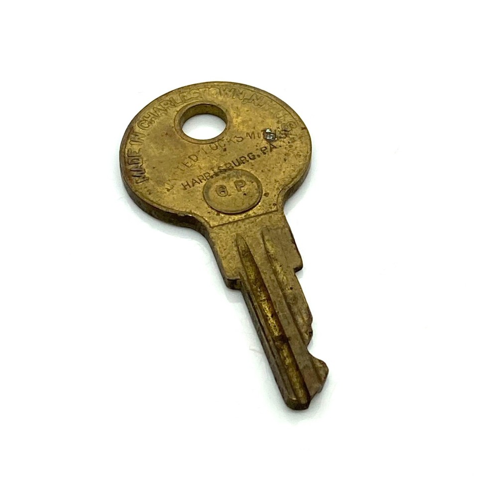 Vintage Keil Lock Key Brass 6P | eBay