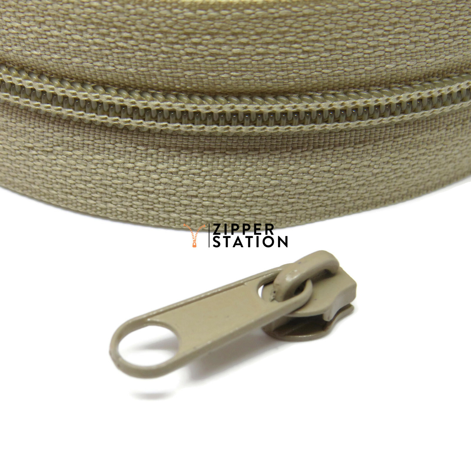 Continuous Zip Chain No3 Weight - Upholstery N3 zipping - 1, 2, 5 or 10 ...