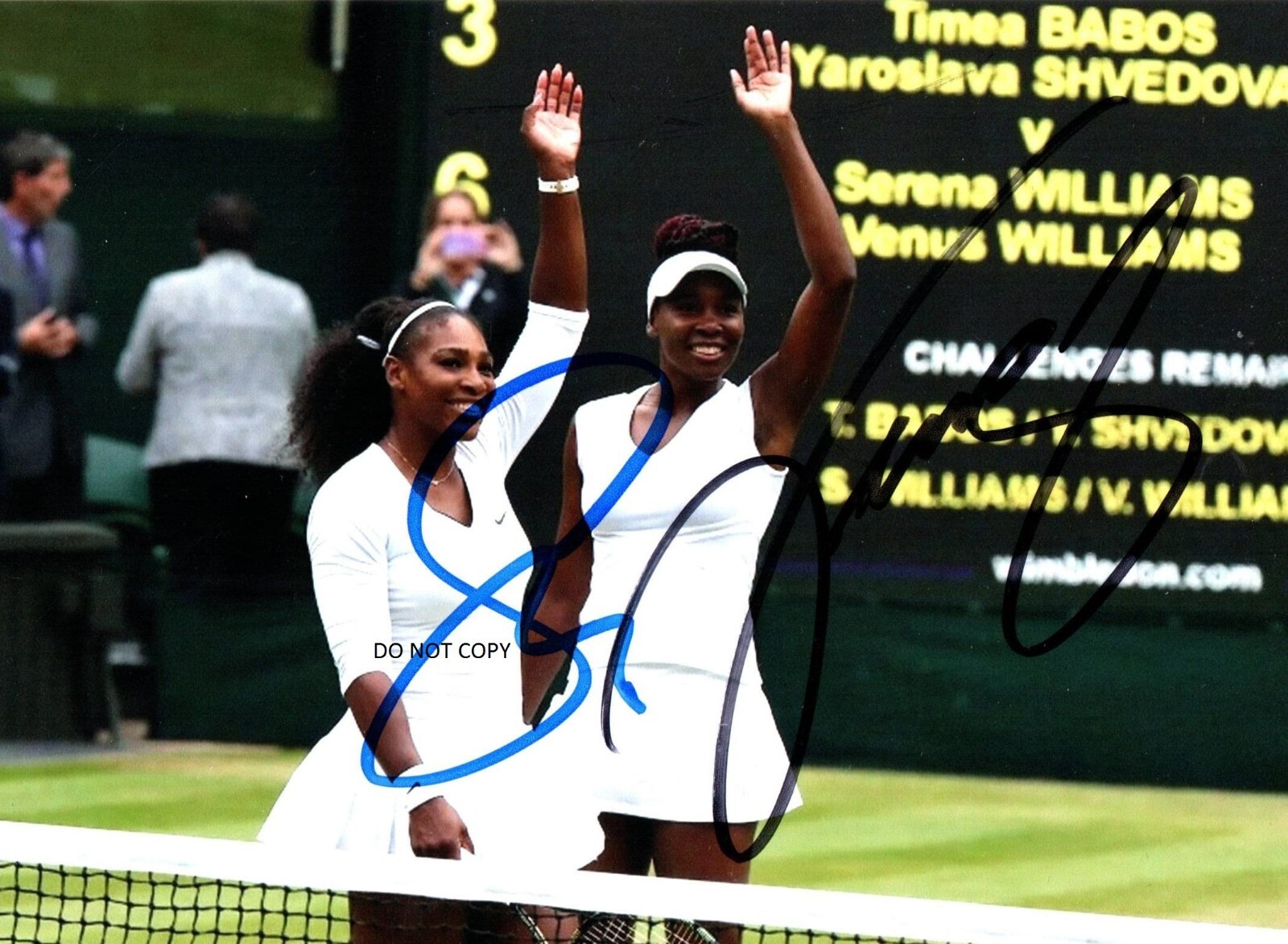 SERENA & VENUS WILLIAMS Autographed Signed 8x10 reprint Photo !! | eBay