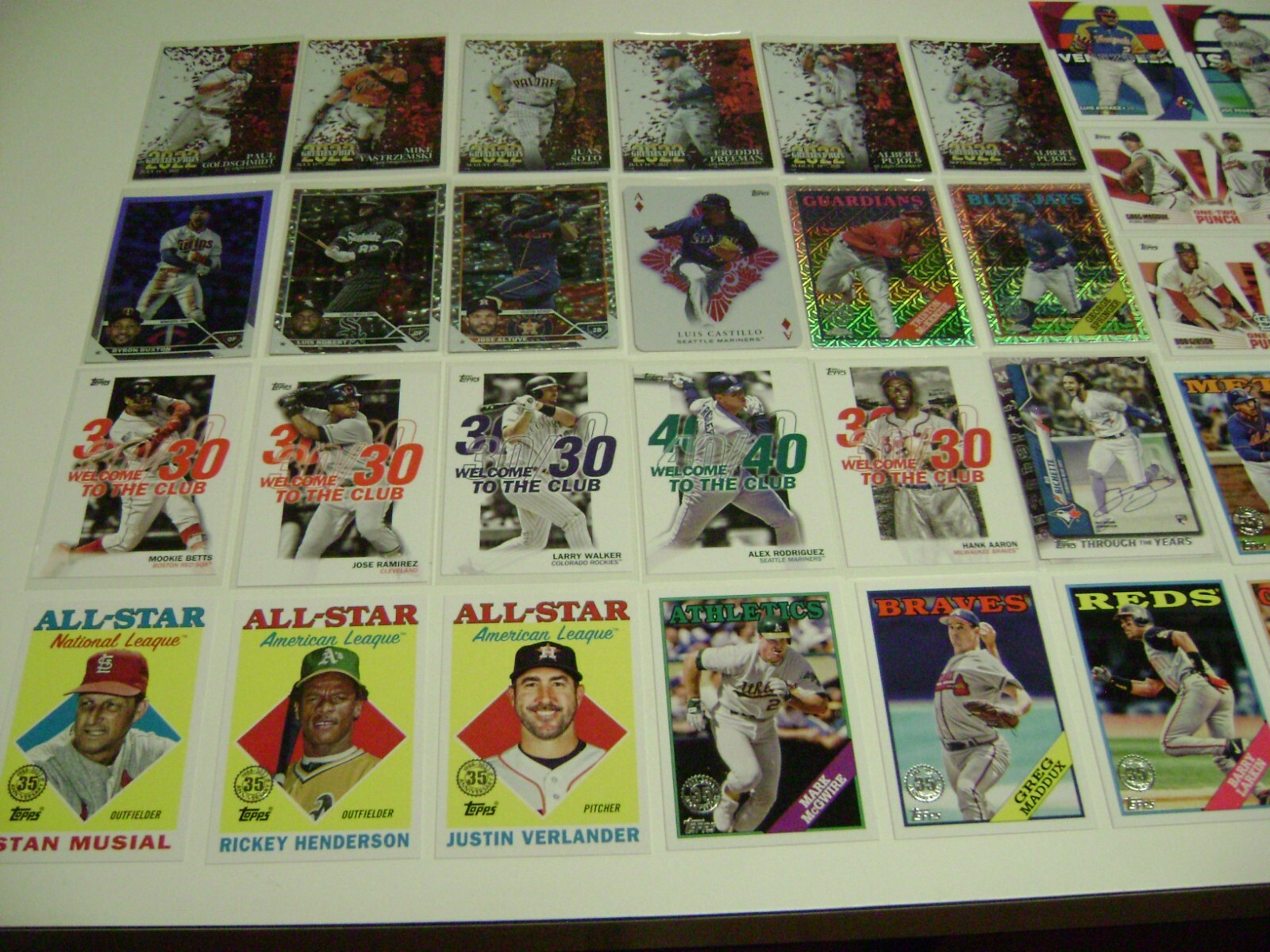2023 Topps Baseball card lot of 53, All-Star Inserts, Greatest Hits, 30 ...