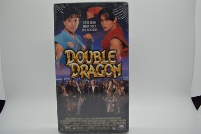 Double Dragon VHS Brand New Factory Sealed w/ Universal Watermarks VGA ...