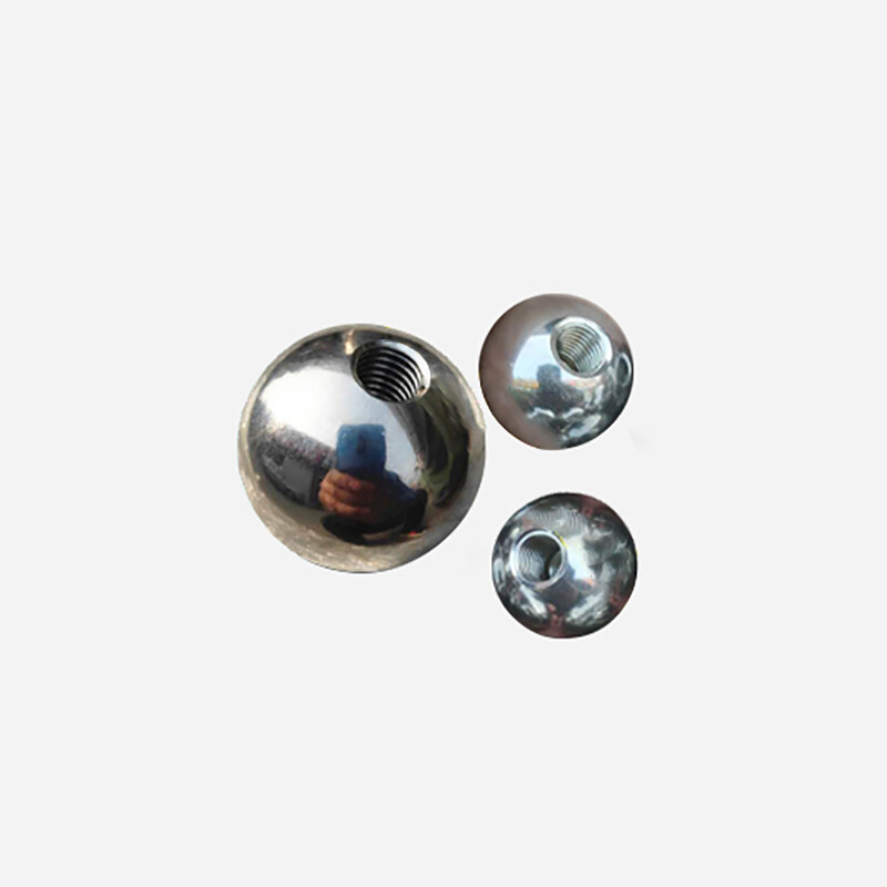 Ø 15mm-50mm 304 Stainless Steel Solid Ball Knob Polished M10-M20 Thread ...