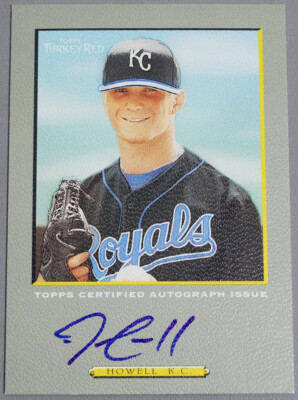 2005 Topps Turkey JP Howell Base Autograph Baseball Card TRA-JPH | eBay