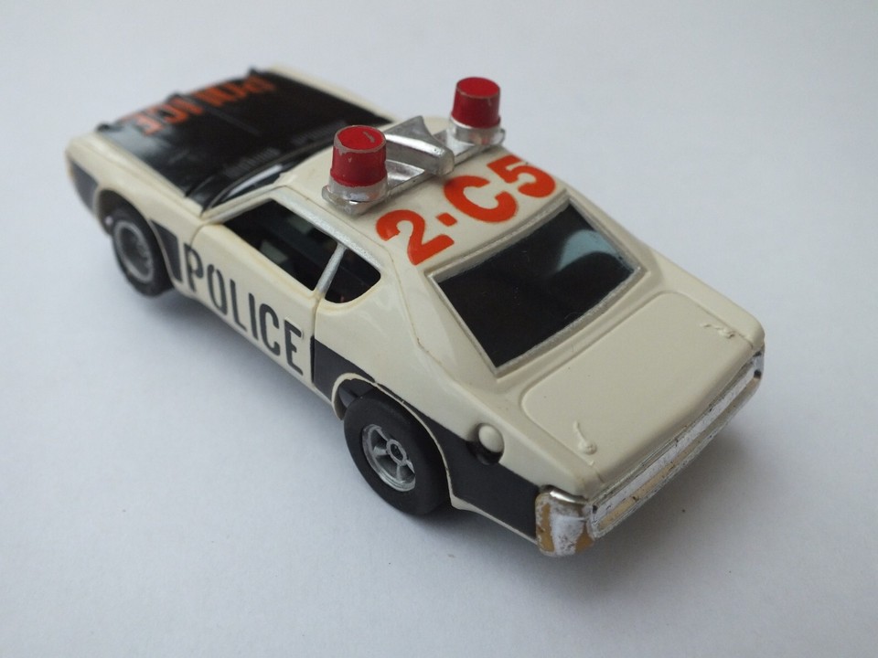 AURORA AFX AMC MATADOR POLICE CAR IN REPRODUCTION MAGNATRACTION ...