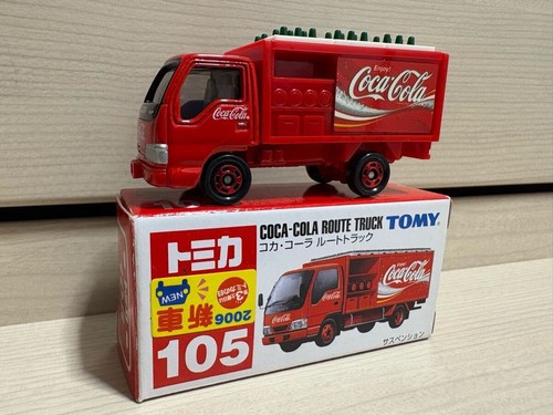 Red Box Tomica No.105 Coca Cola Root Truck Made In China Discontinued ...